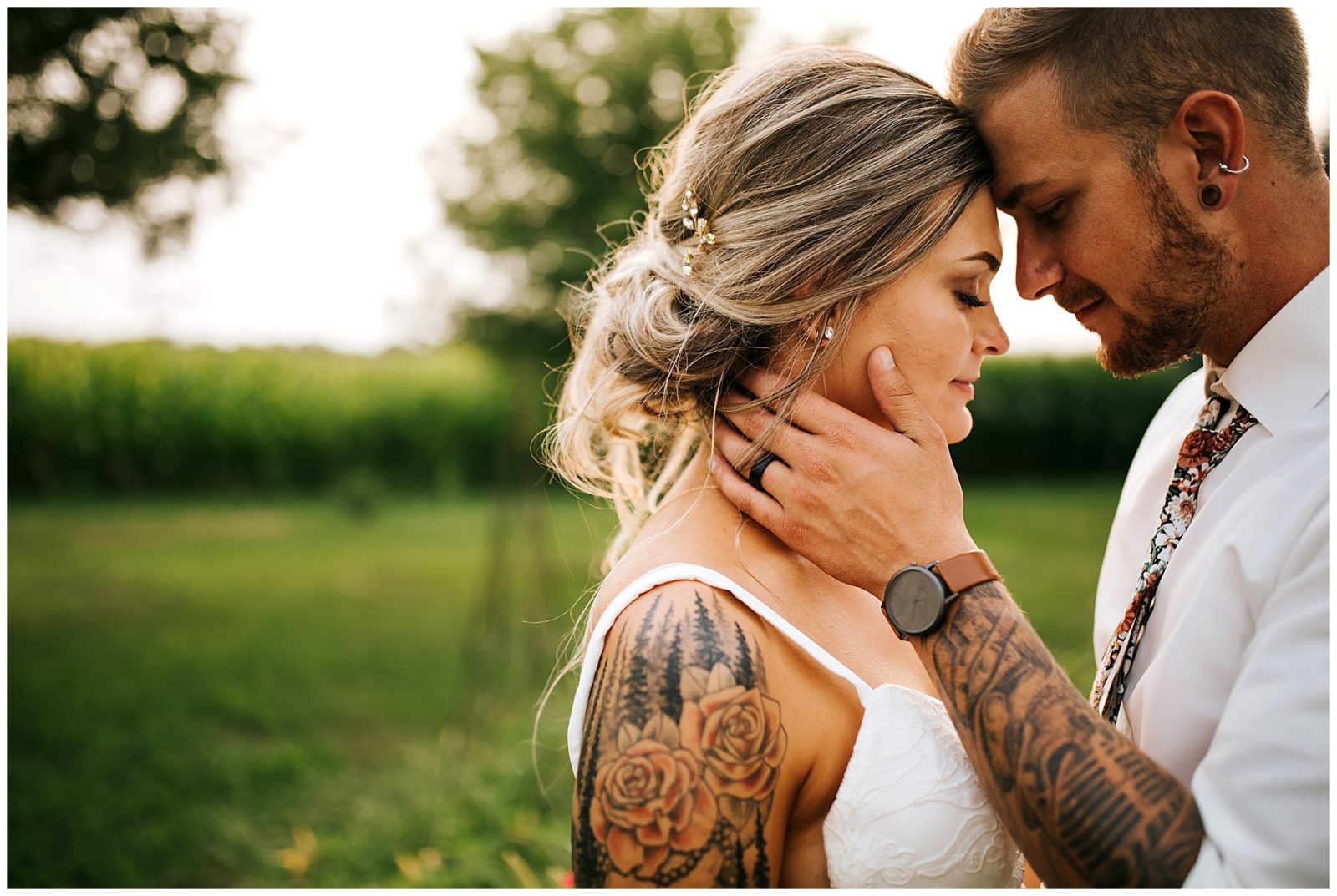 Taylor & Cameron | Vibrant Boho Summer Barn Wedding | Henderson, MN ...